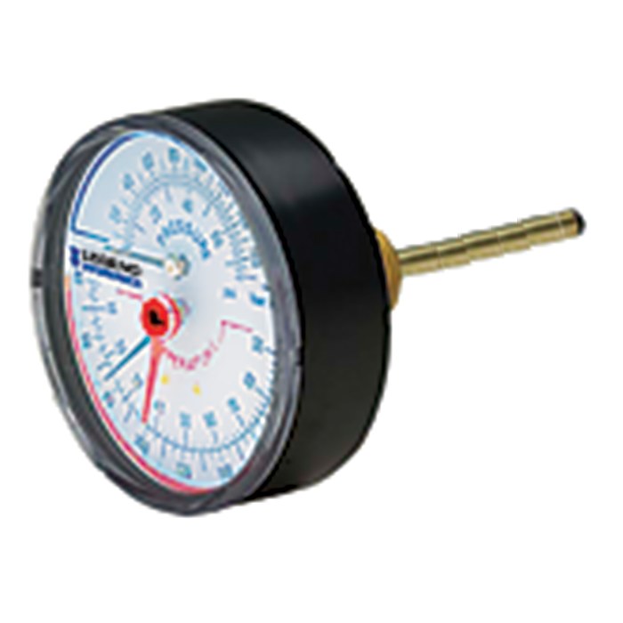 T-825 Rear-Mount Temp. & Pressure Gauge | Legend Valve